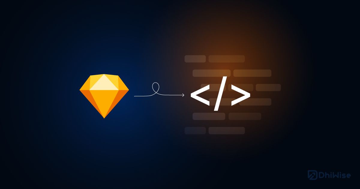 Convert Sketch to Code With DhiWise- A Developer's Platform