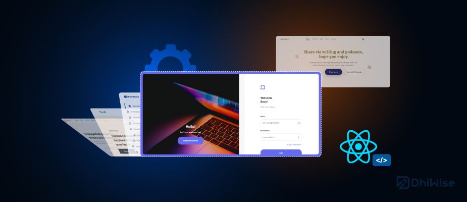 Pre-Built Website Templates by DhiWise- Customize pages and Export ...