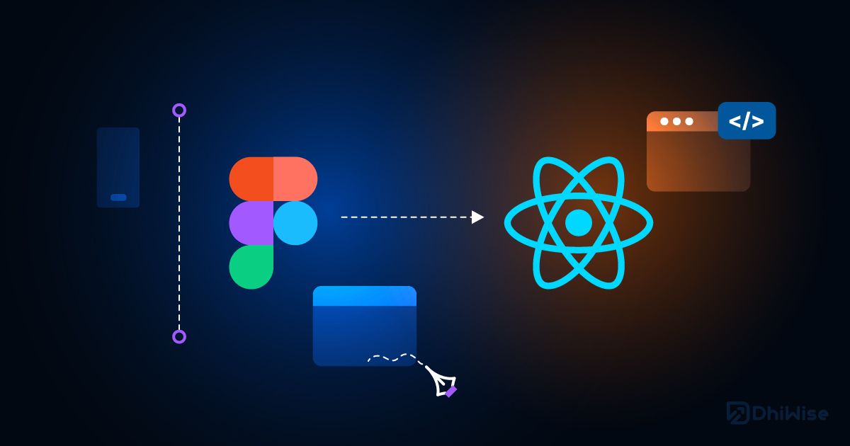 Figma to React: Bring the web app design to life with DhiWise
