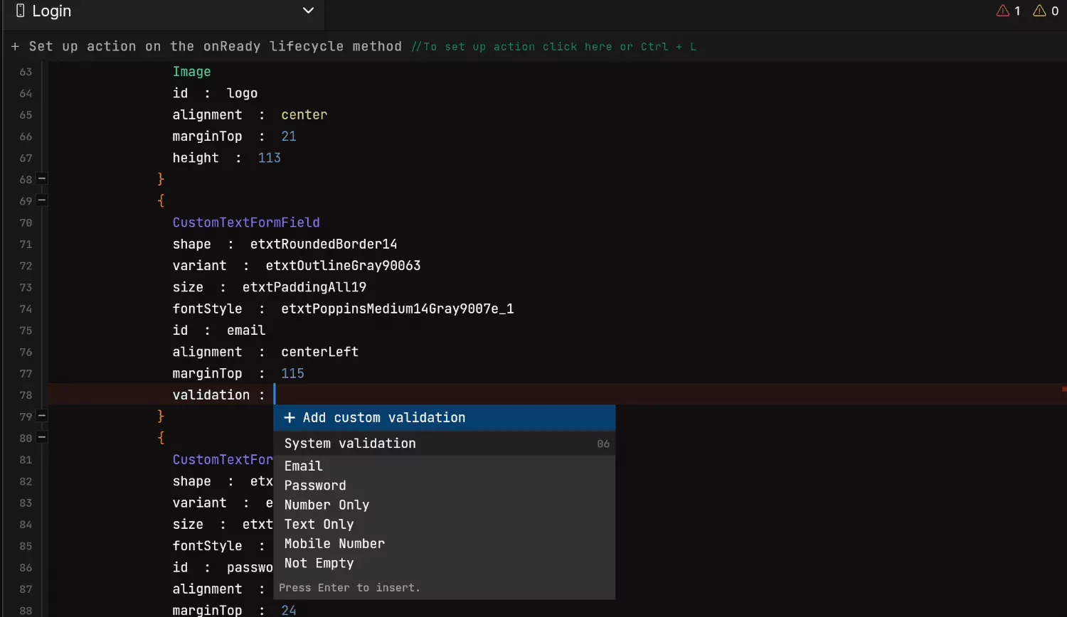 Flutter Form Validation Setting Up Flutter Textfield Validation