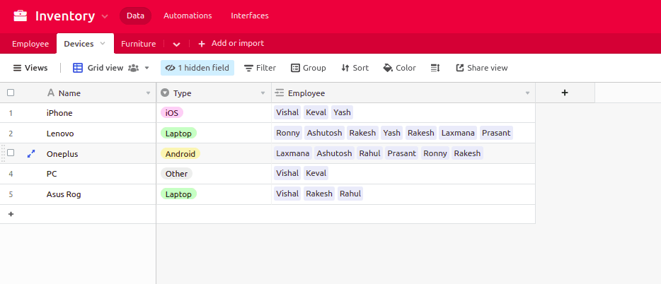 Build an Office Inventory System with Airtable in 3 days
