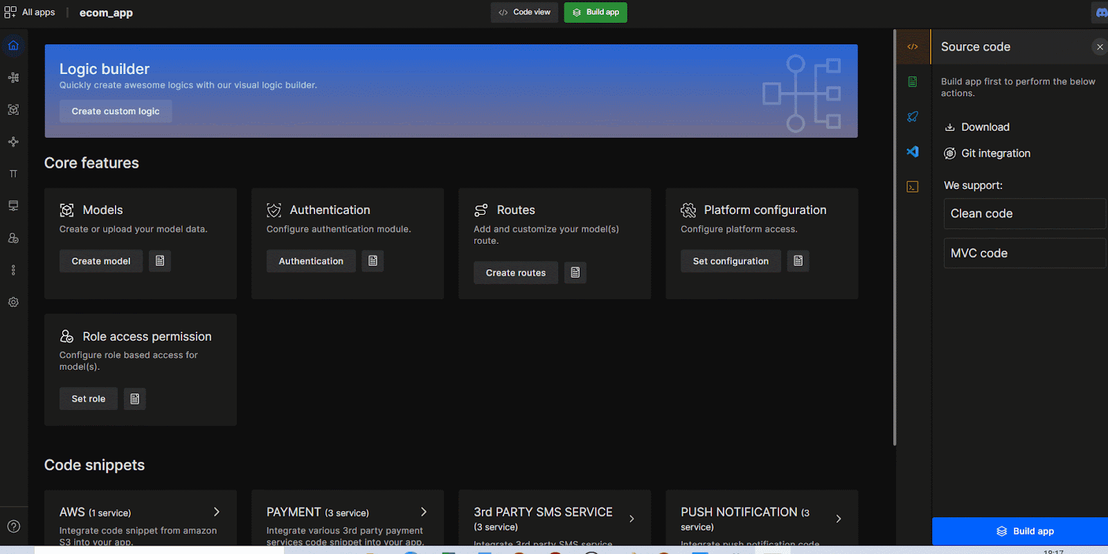 Dhiwise Logic Builder Build Custom Business Logic For Nodejs App 
