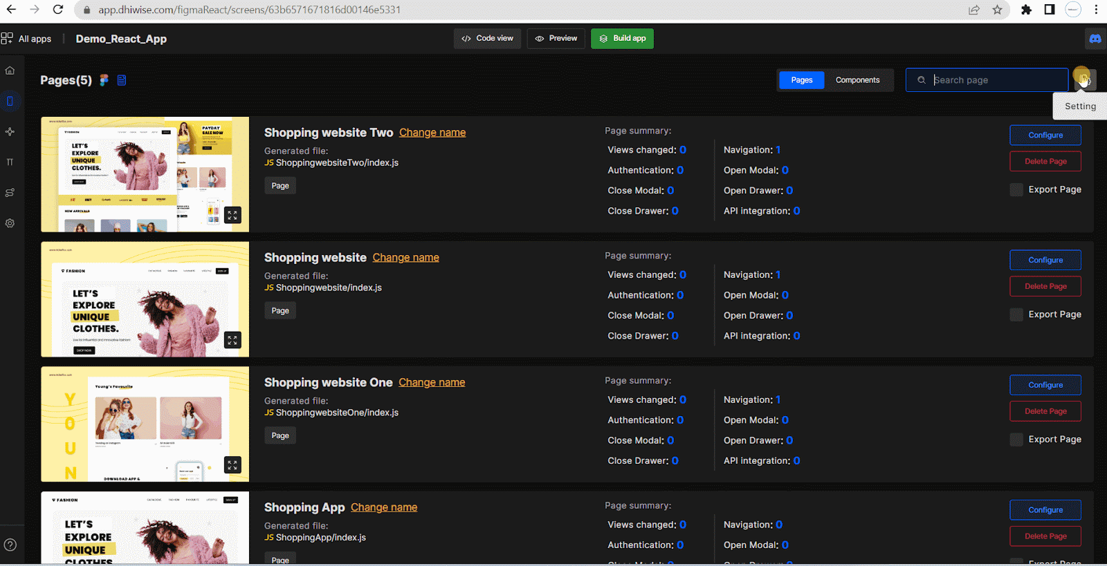 Figma to React: Bring the web app design to life with DhiWise