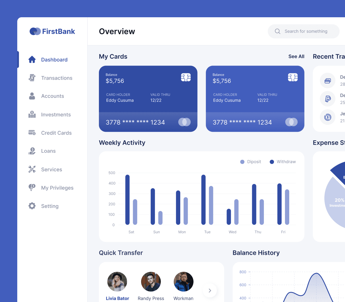 Ready To Use Soft Bank Ui Kit For React Web Application