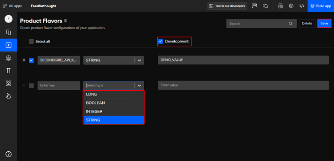 Managing Product Flavors with the DhiWise Android App Builder