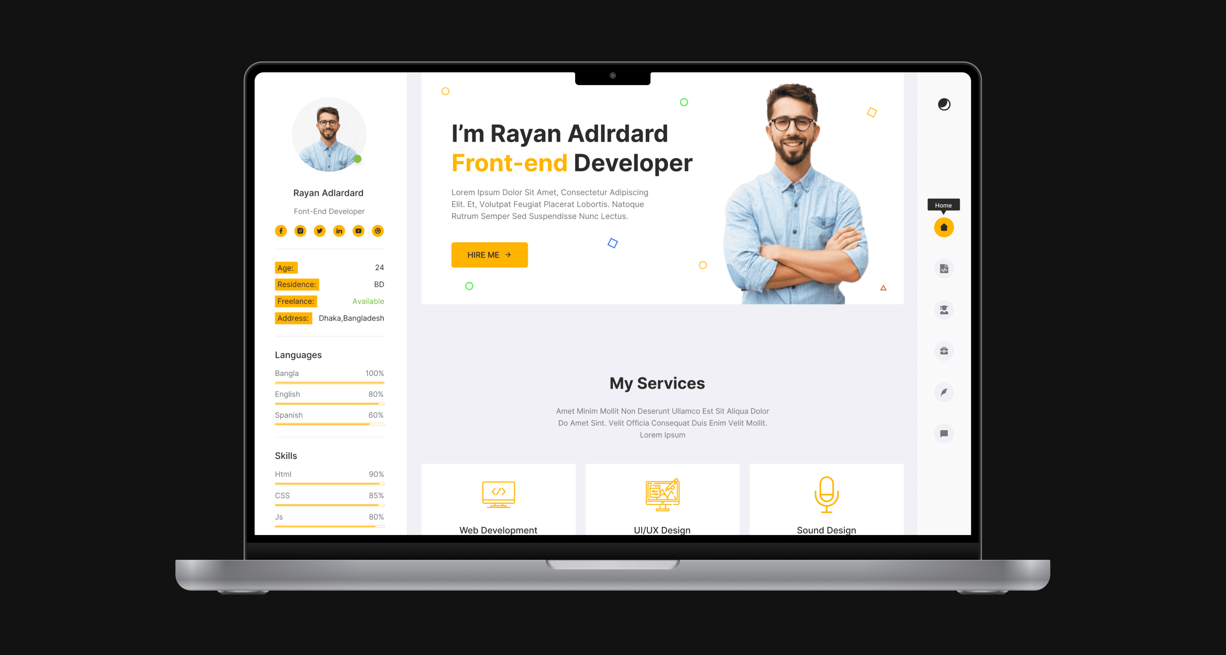 Build Developer Portfolio With Reactjs Nestjs And Prisma