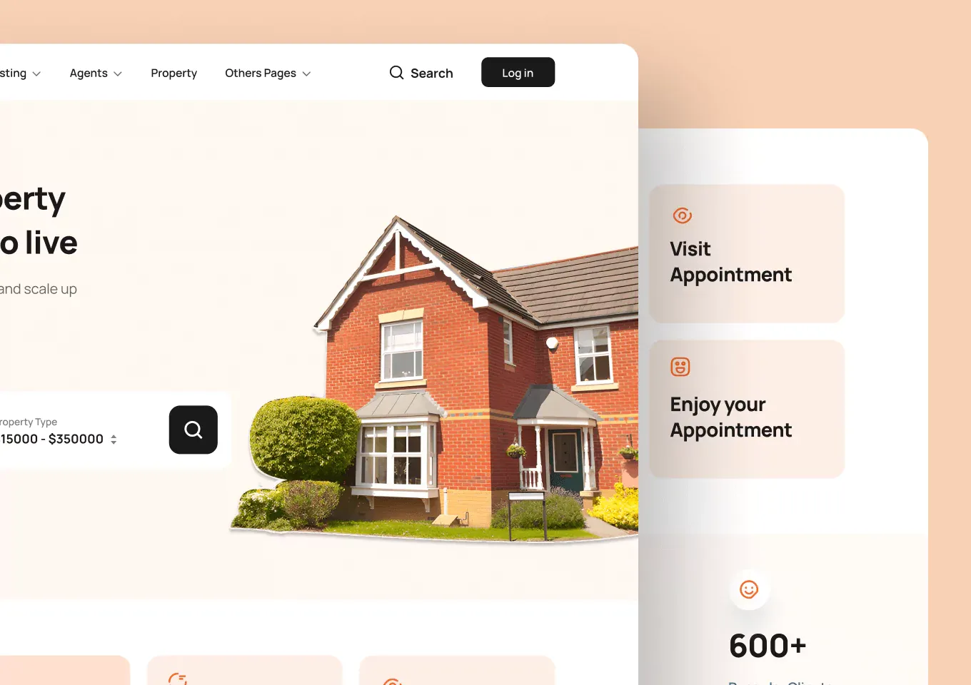 Realstatic: Real Estate App Website Template for React App