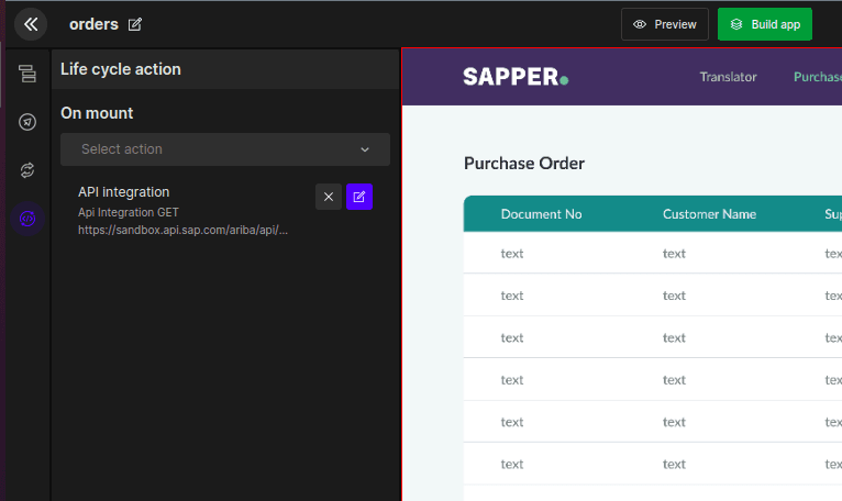 Create a Customized Dashboard Using SAP API in DhiWise
